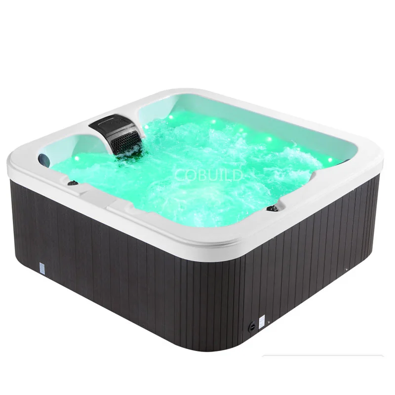 Outdoor Massage Air Jet Bath Tub - Salt Water Hot Spa