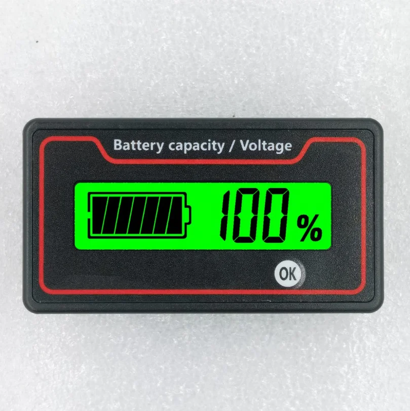 GY-6 Battery Level Display Meter - 12V to 72V Lead Acid