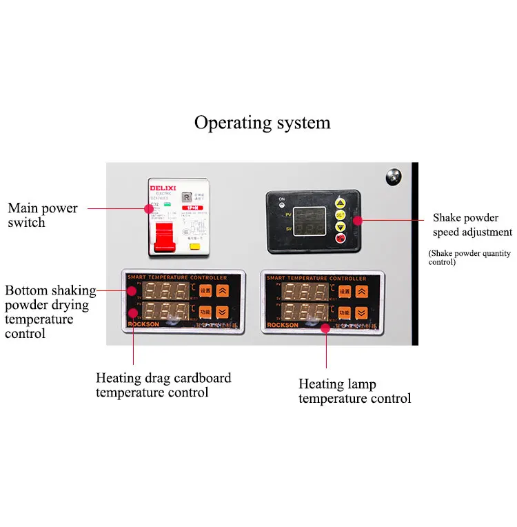 60cm DTF Shaking Powder Machine with DTF Printer - Easy to Operate