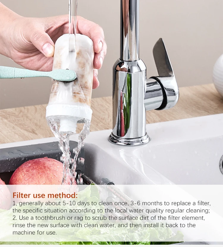 304 Stainless Steel Faucet Water Filter For Kitchen & Bathroom - Oem ...