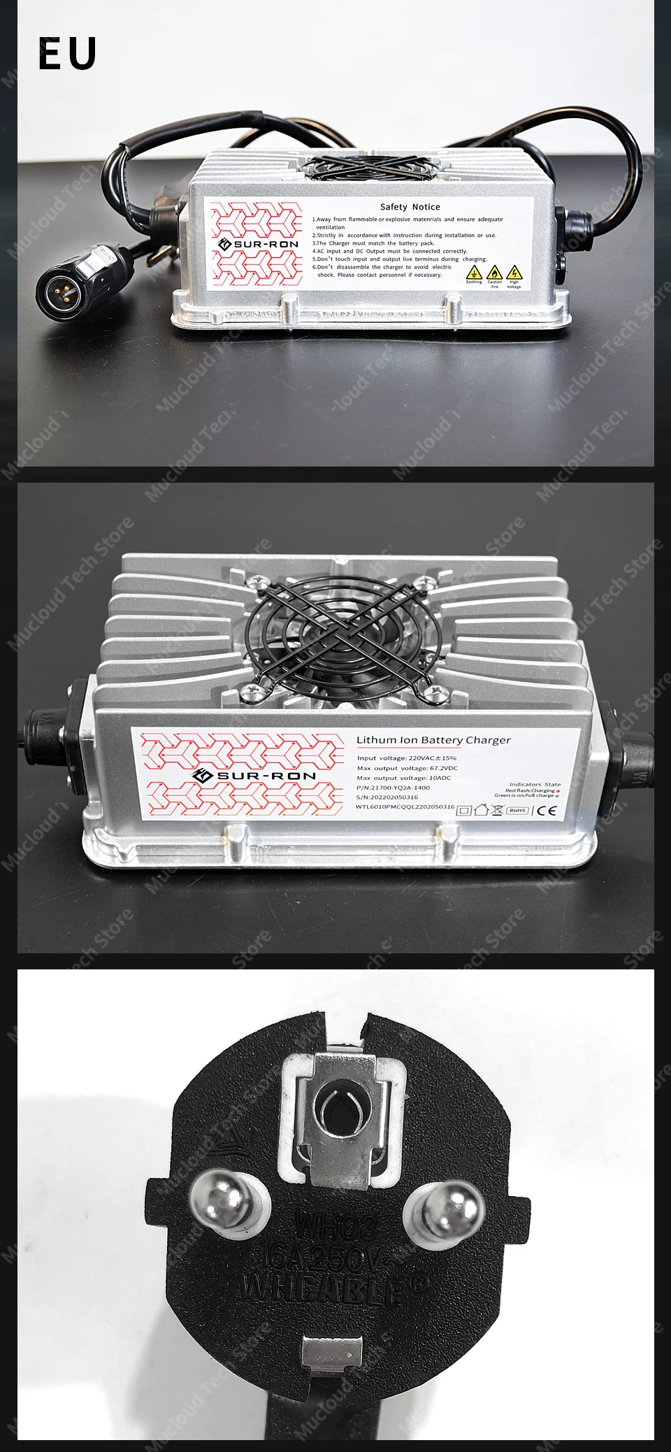 Surron 72v 60v10a Charger Light Bee X Charging Tools Motocross Sur Ron Original Motorcycles ...