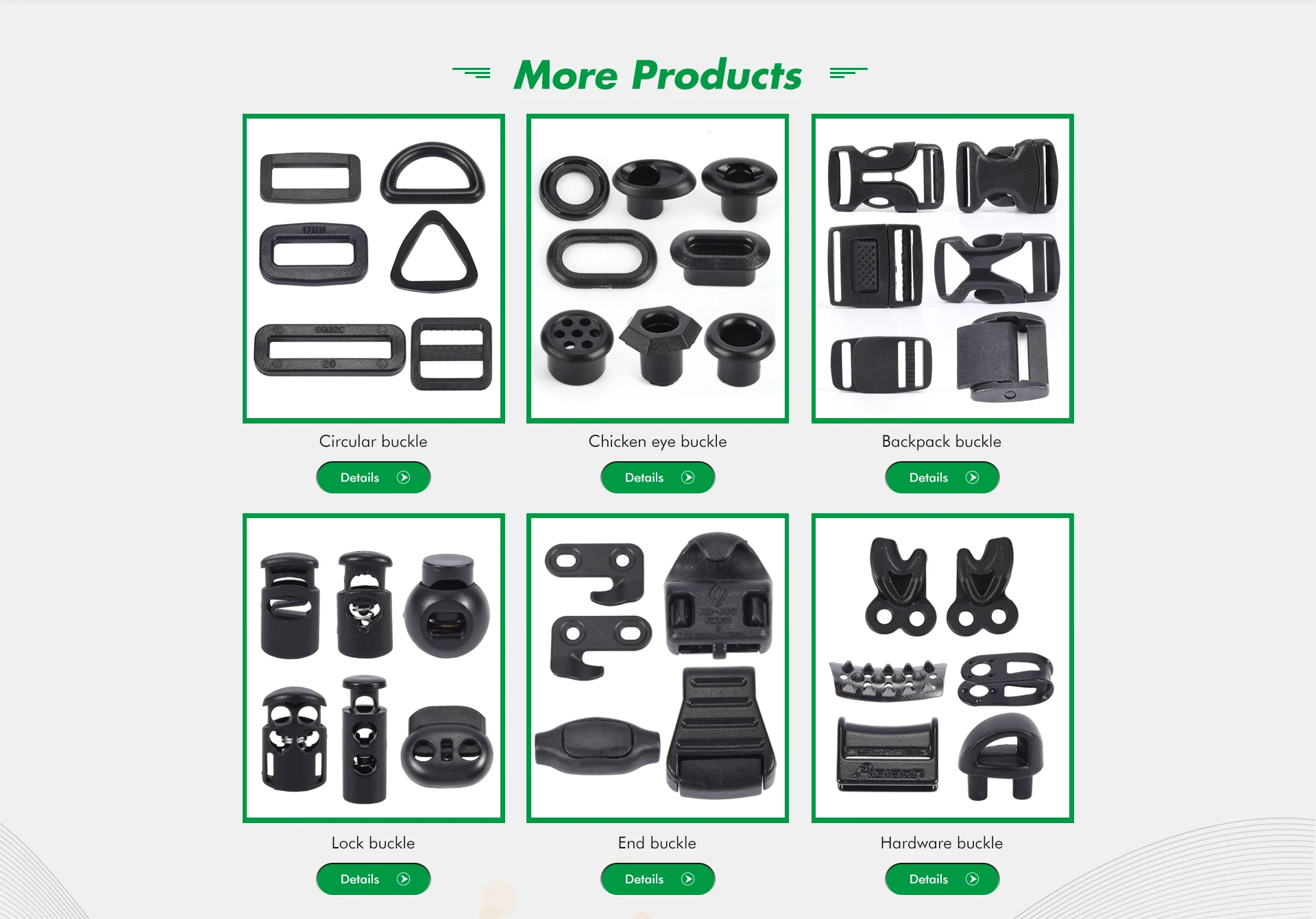 Dongguan Nenghong Plastic Mould Co., Ltd. - Plastic buckle, mould