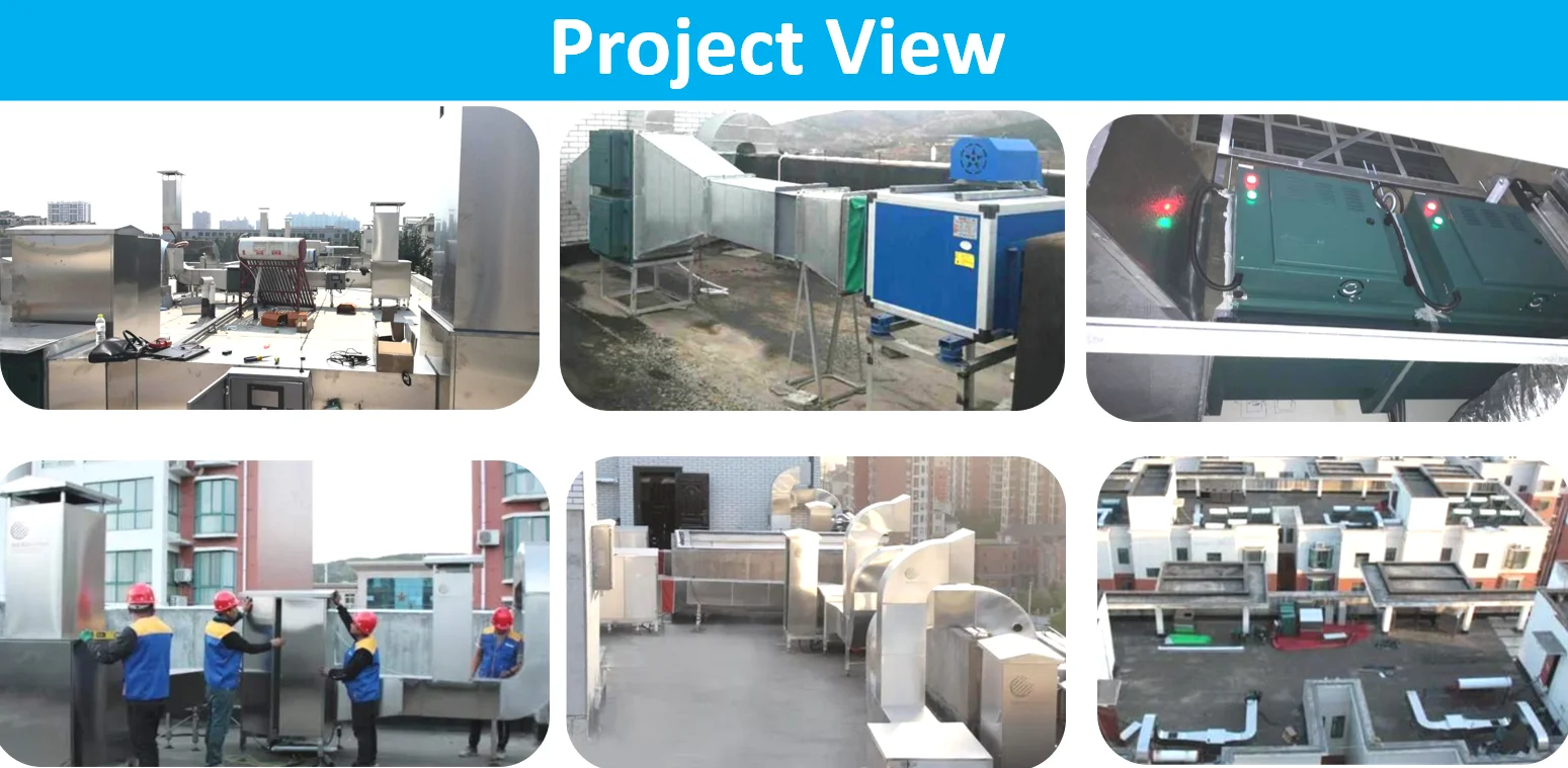 Commercial Kitchen Electrostatic Precipitator - 97% Efficient