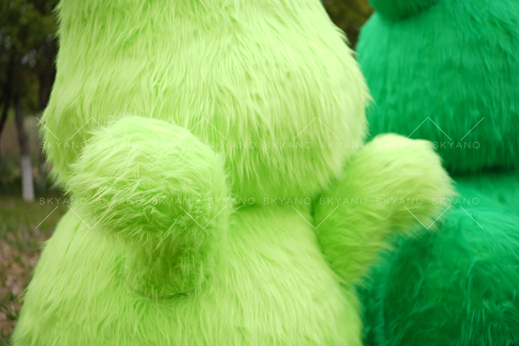 Custom Large Inflatable Plush Rabbit Model Advertising Holiday ...