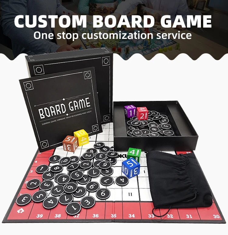 Custom Board Game Boxes - Design Your Dream Infographic