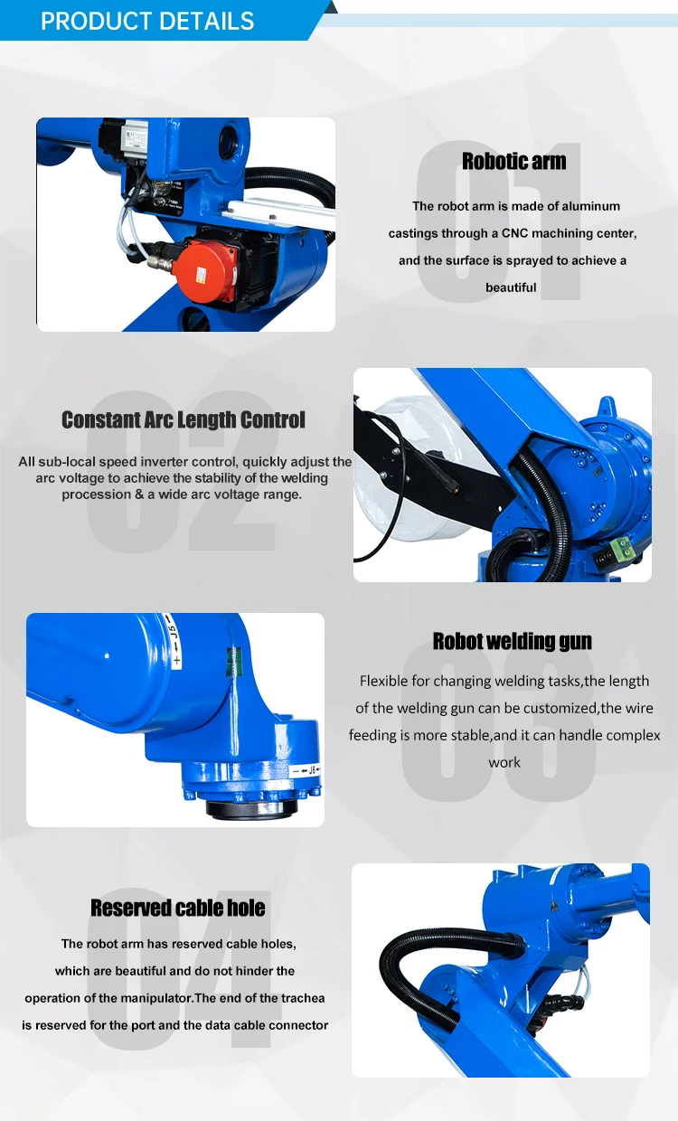 Multifunctional 6-axis Industrial Robot Arm New Robotics Cooking Mini ...