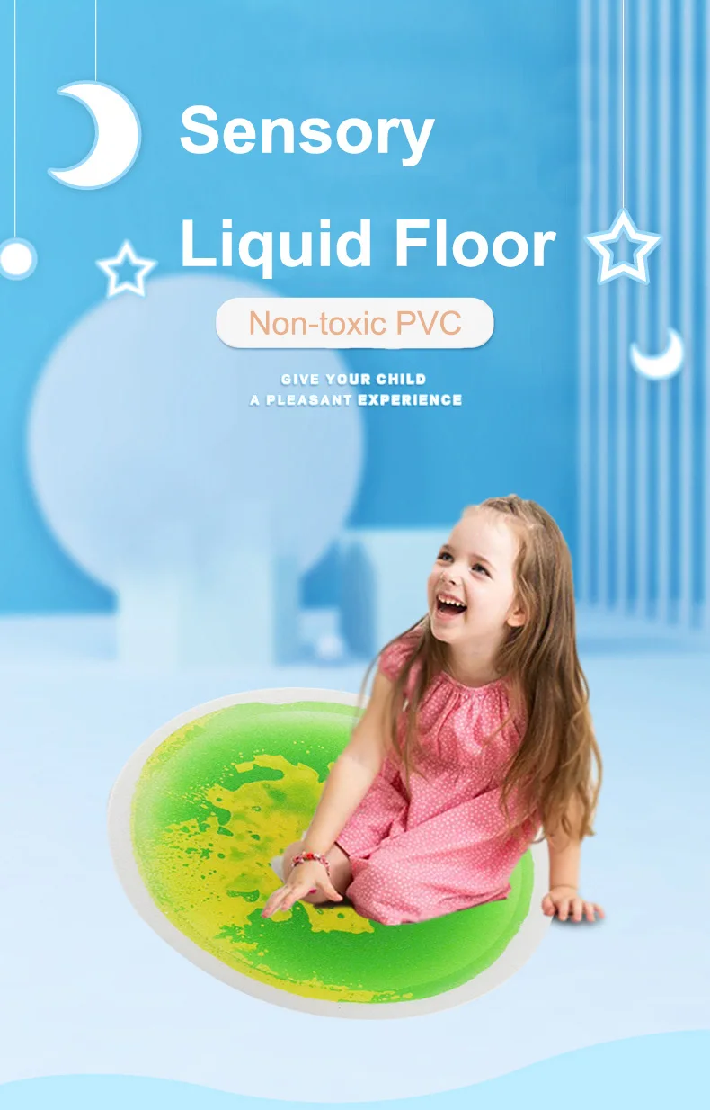 Moetry Colorful Liquid Tile - Sensory Equipment for Kids