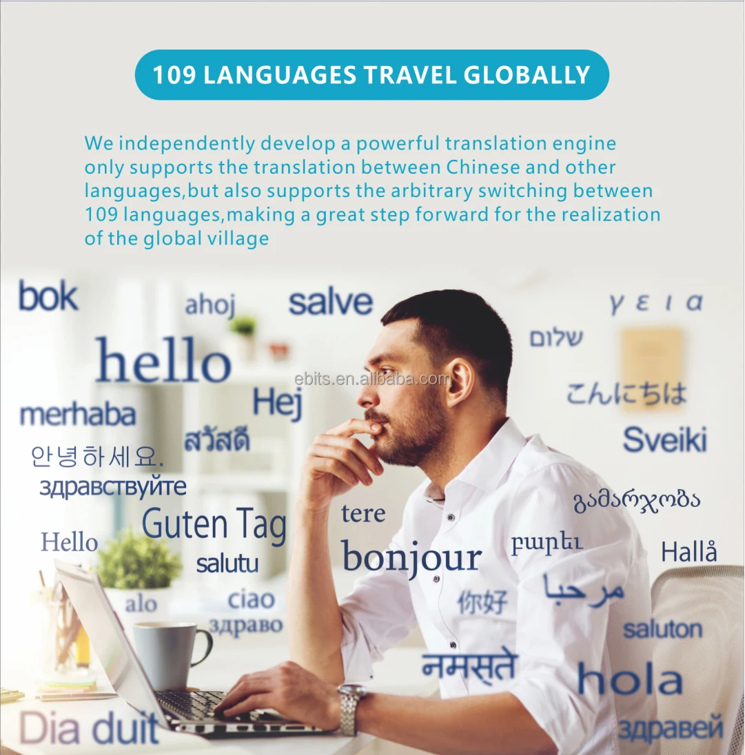 Smart Translator - High Quality Wifi Device for 109 Languages