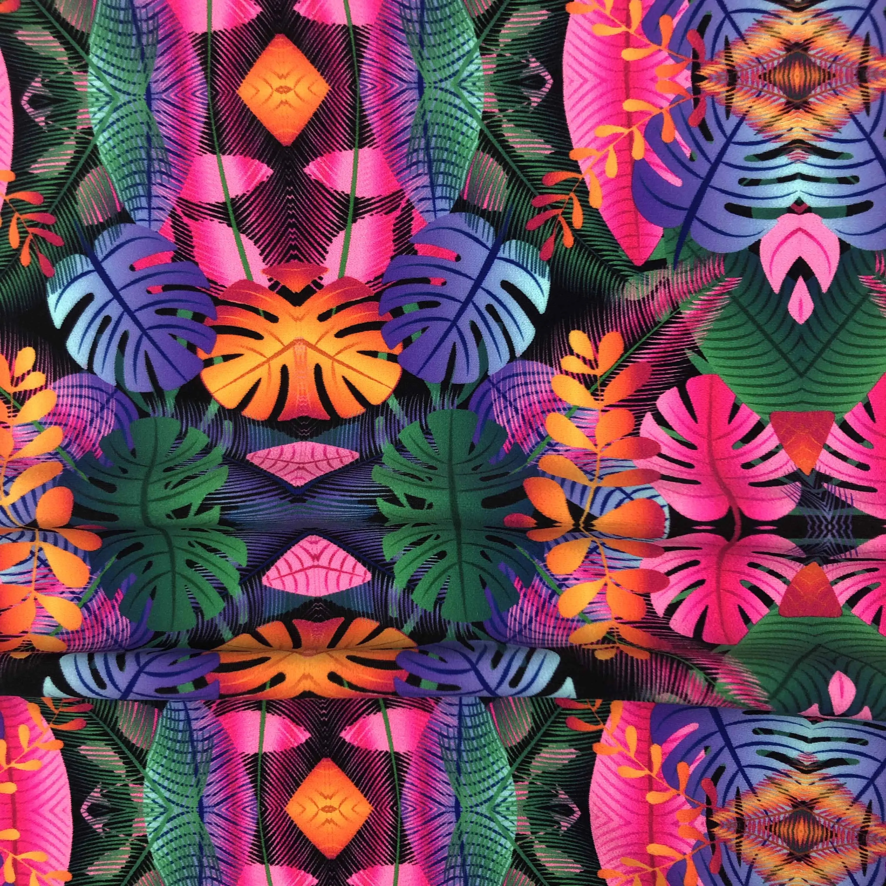 Nylon Spandex Digital African Print Swimwear Fabric - Buy African Print ...