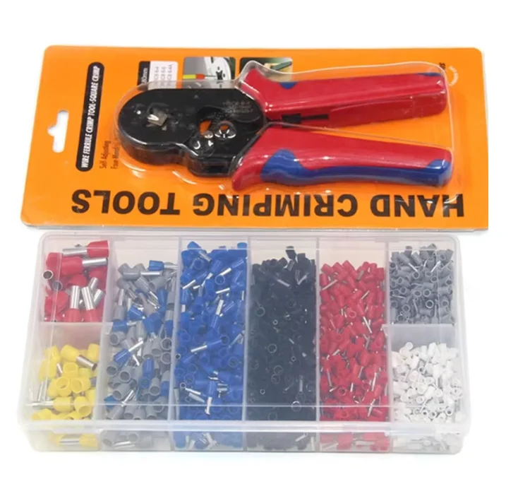 FTTH Fiber Optic Equipment Wire Kit Ferrule Crimping Tool Kit Crimper ...