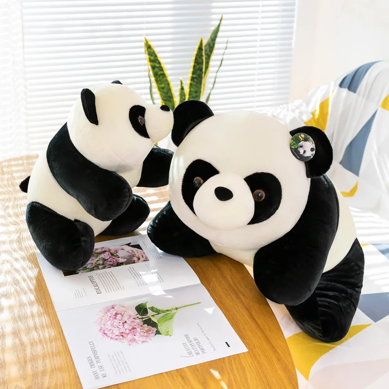 Soft Stuffed Panda Plushie - Cute Animal Toy from China