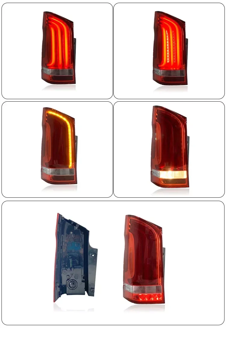 Sjc For Mercedes-benz New Vito Taillight Assembly Modified Vito V260 High Equipped Led Taillight ...