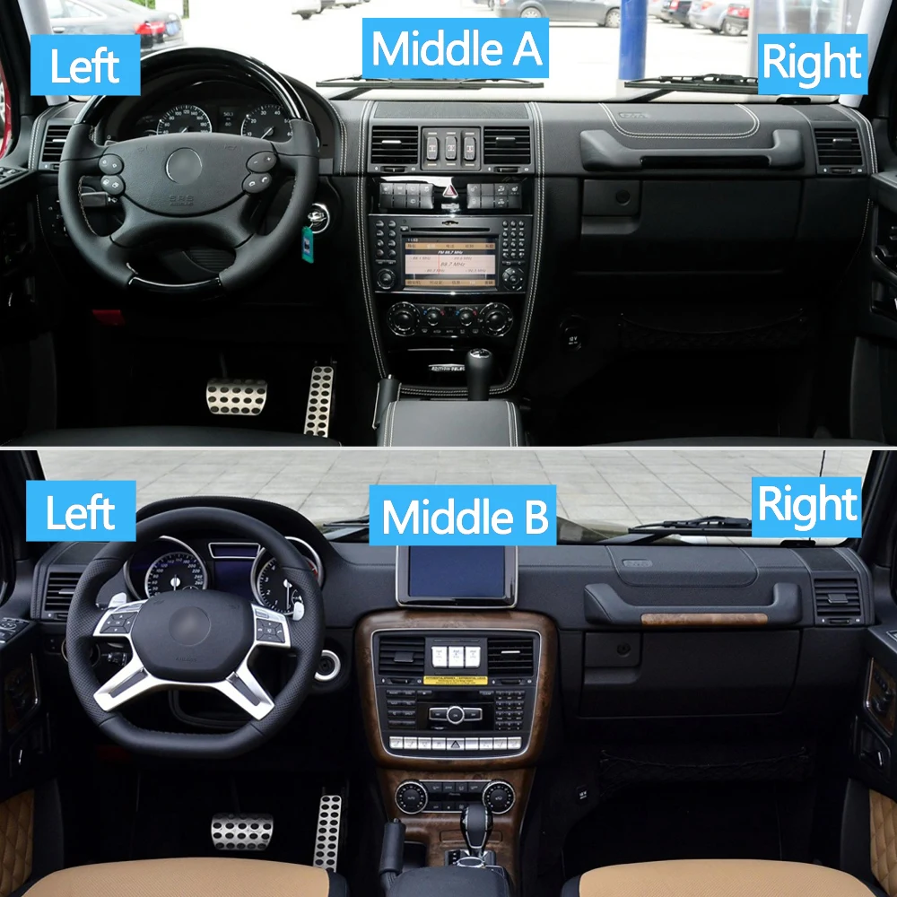 Dashboard Central Left Right Ac Vent Grill Air Outlet Panel Assembly ...