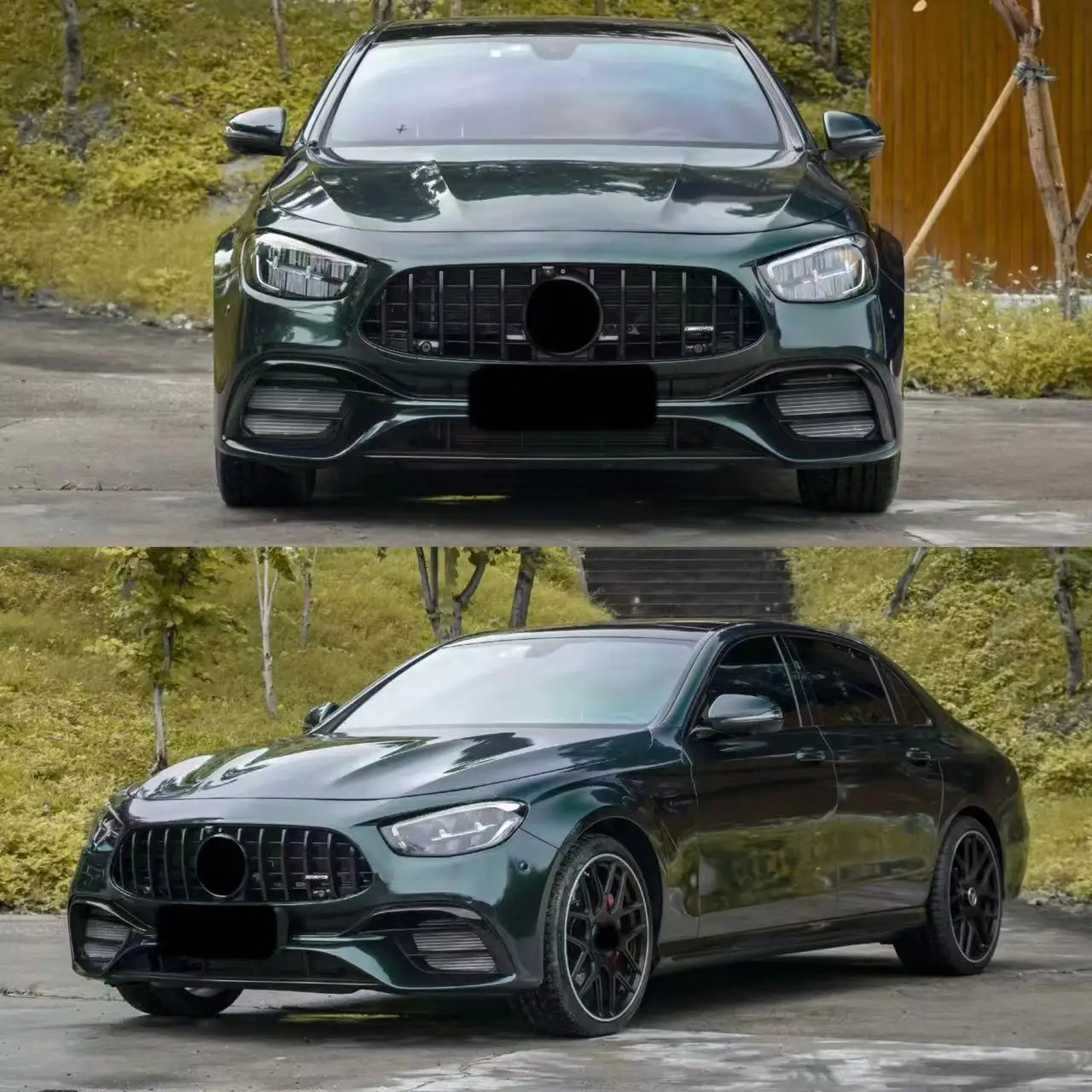 Benz W213 Old Upgrade New E63 AMG Body Kit for Mercedes Benz E Class ...