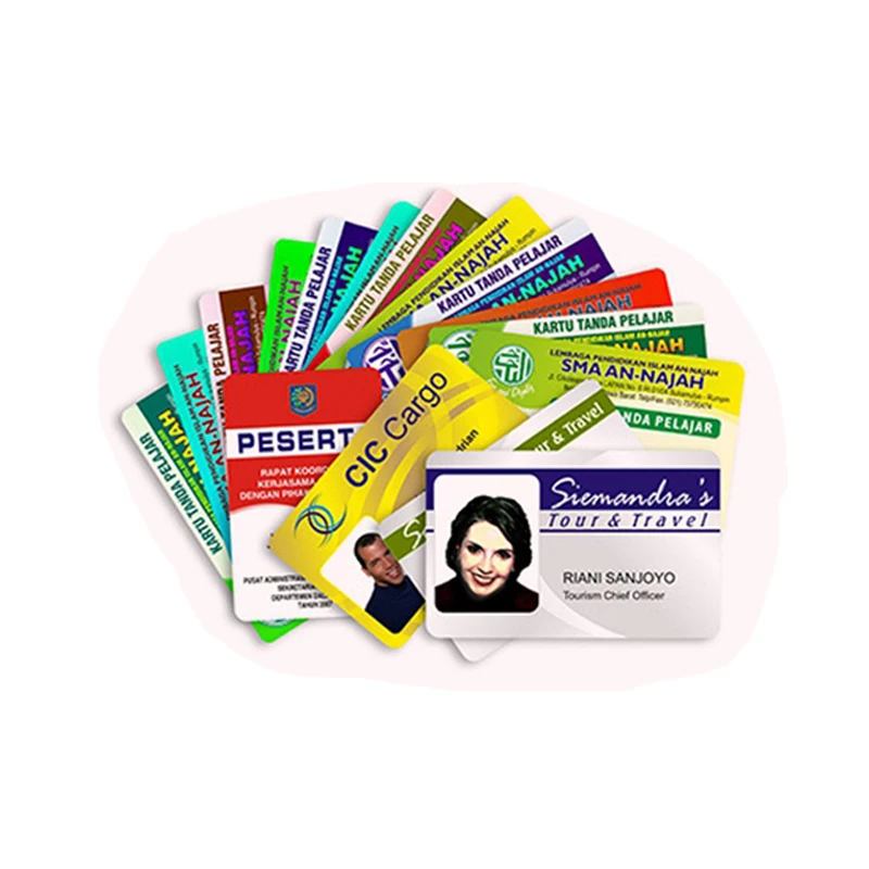 Rfid Pvc Student Id Cards Smart Employee Id Badge Conference Event Pvc ...