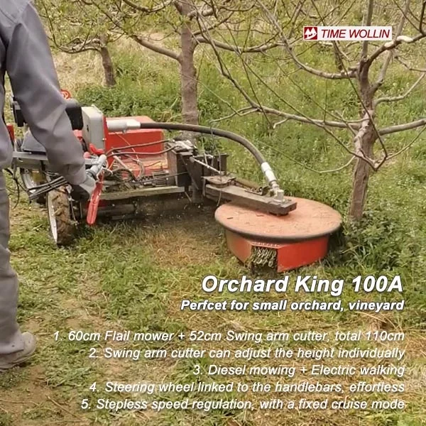 Orchard King 100A - Efficient Mowing for Orchards & Vineyards