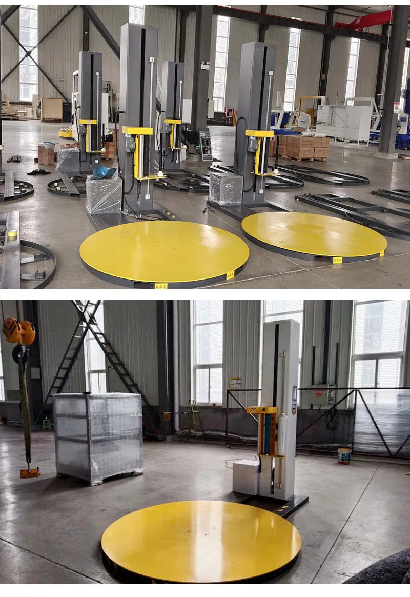 Heavy-duty Full Automatic Pallet Stretch Wrapping Machine Stretch Film ...
