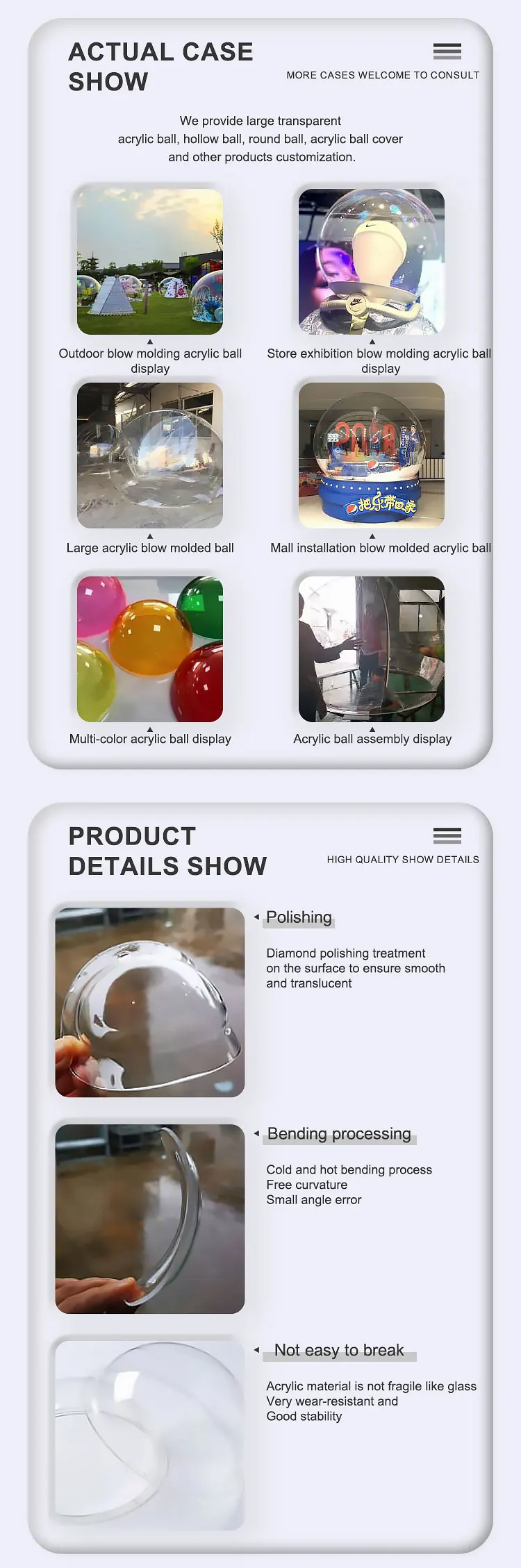 Giant Clear Acrylic Round Ball,Transparent Acrylic Plastic Balls ...