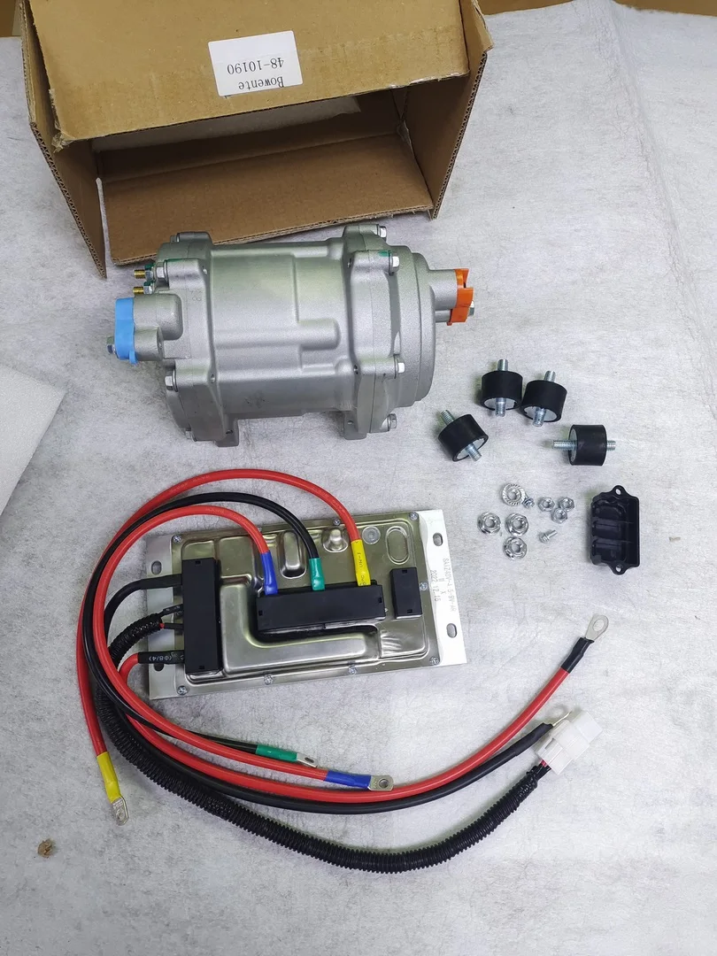 Universal Electric Car AC Compressor - 12V to 48V