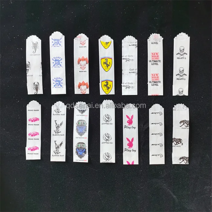 Small Size Pill Wax Paper Bag - Disposable & Customizable
