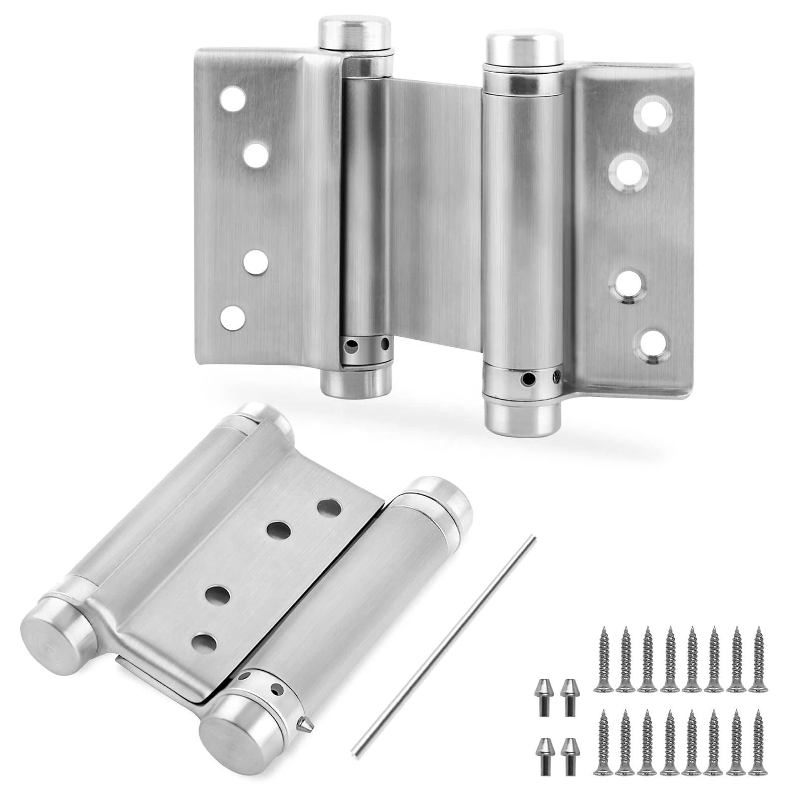 3-8 Inch Spring Loaded Hinge for Wooden Door Self Closing Stainless ...