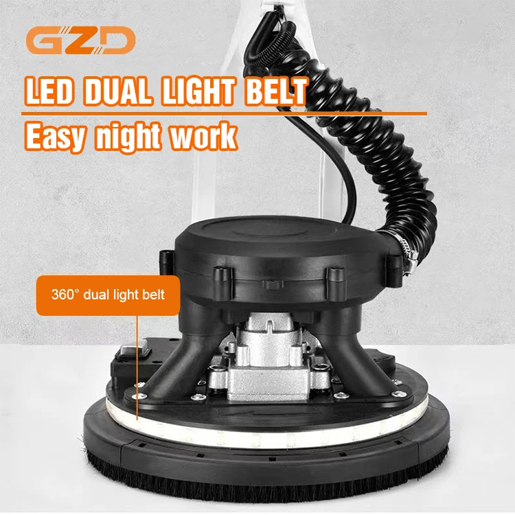 2.2m 1680w Detachable Portable Wall Polisher Putty Machine Concrete ...