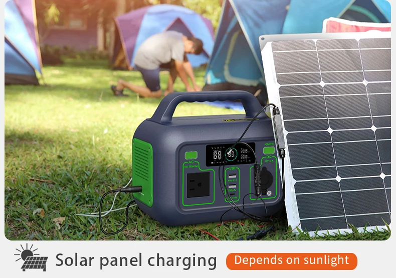 300W Portable Solar Generator - Reliable Outdoor Power