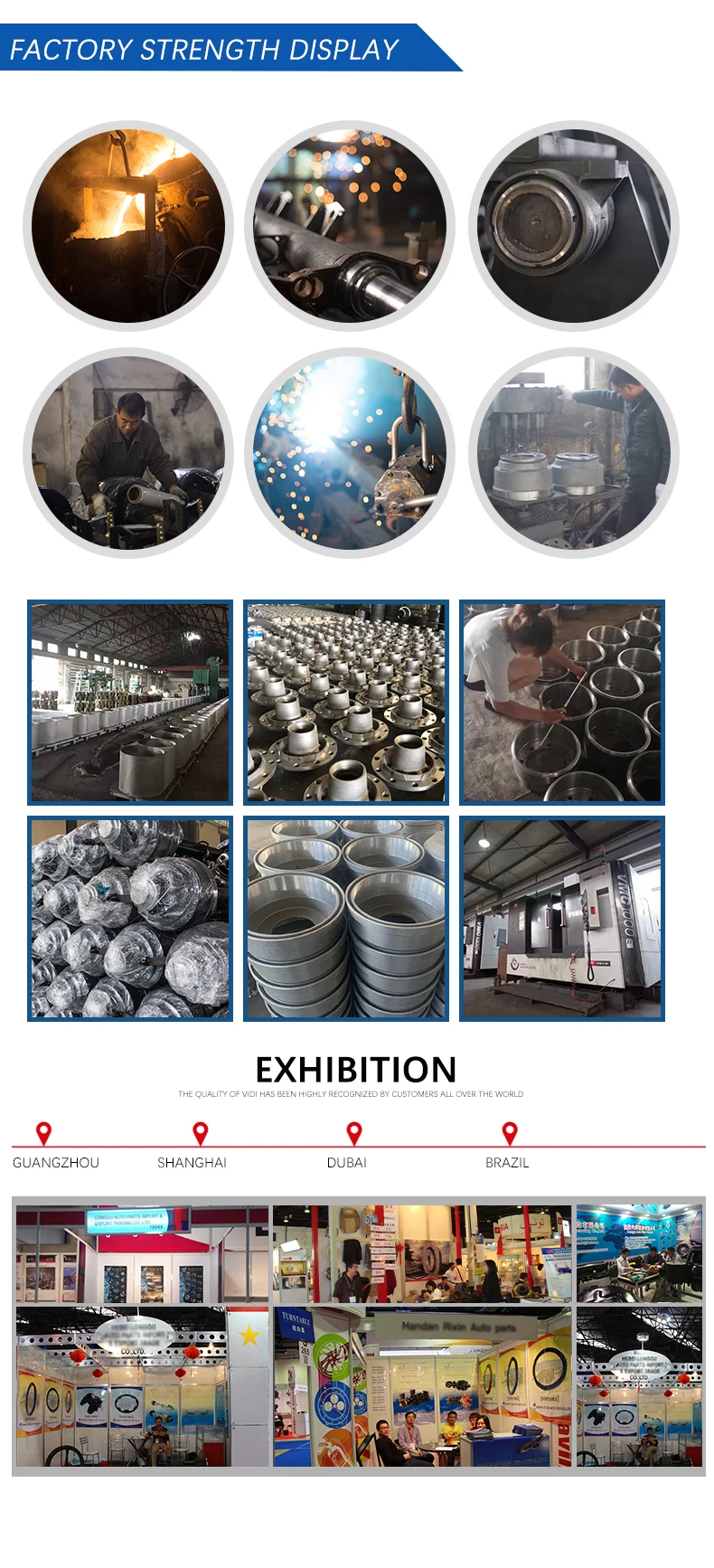 High Quality 3600a 3600ax Tambor Del Freno Rear Axle Break Drum Heavy Duty Truck Semi Trailer ...