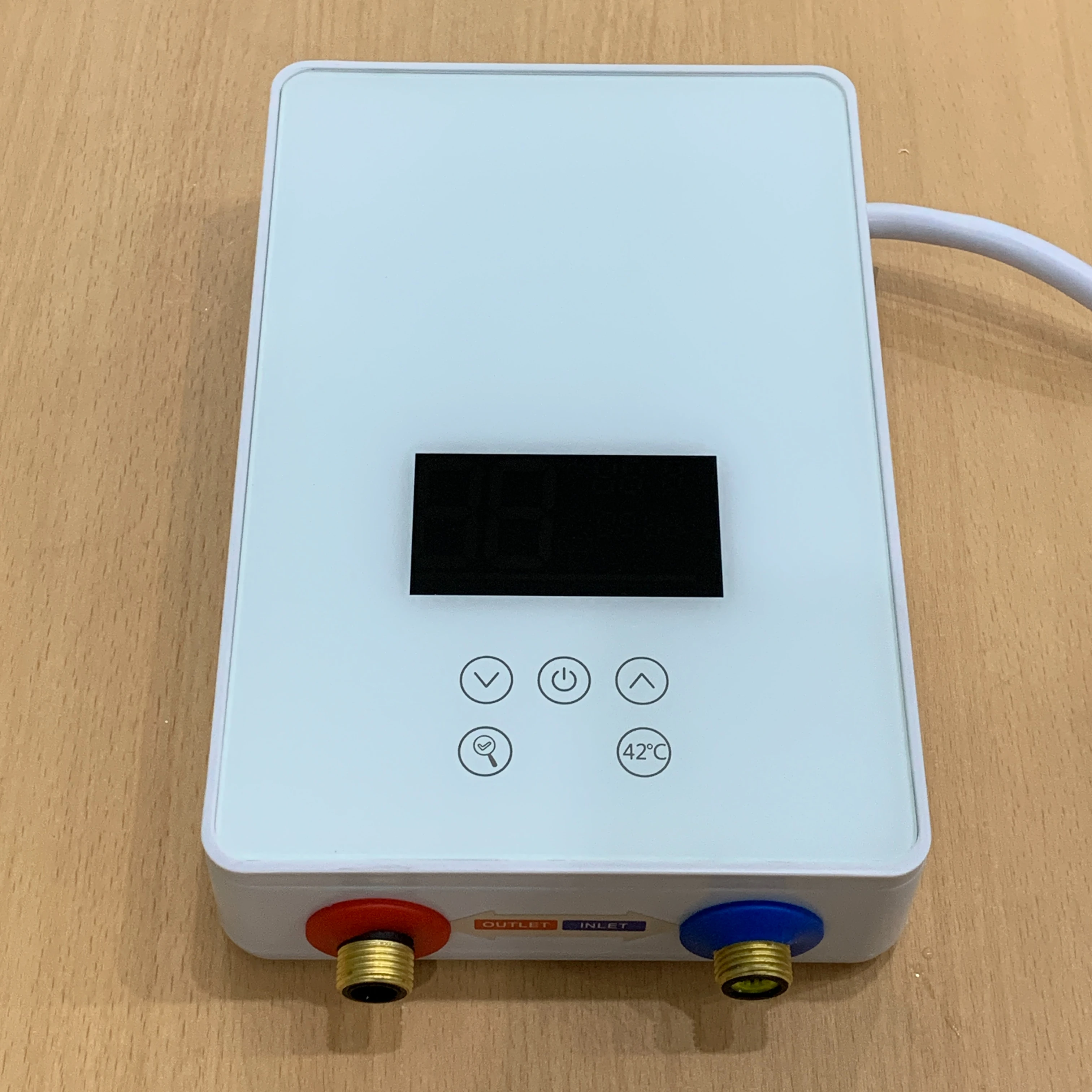 7kw Cast Aluminium 220-230v 50-60hz Instant Electric Water Heater ...