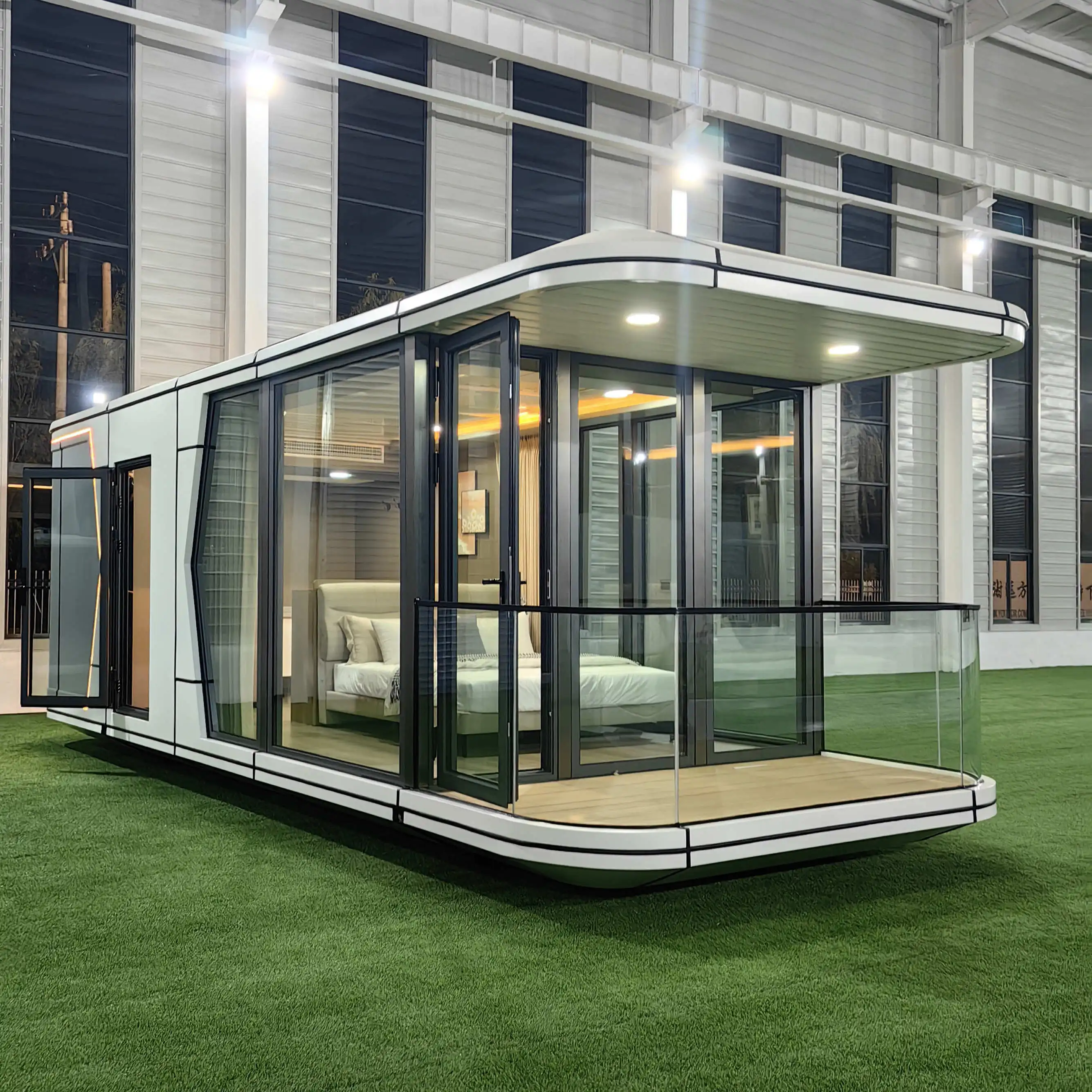 Ready to Living Flat Pack Mobile Modular Prefab Portable 40 Foot 2 ...