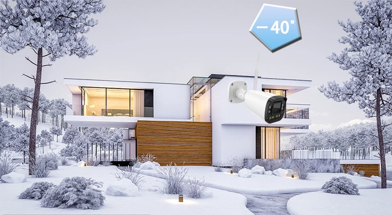 Camhi 5mp 4k Wifi Bullet Camera With Night Vision & Waterproof - Odm