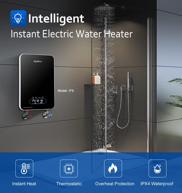 220v 13kw Instant Whole Home Electric Water Heater Use For Both Shower ...