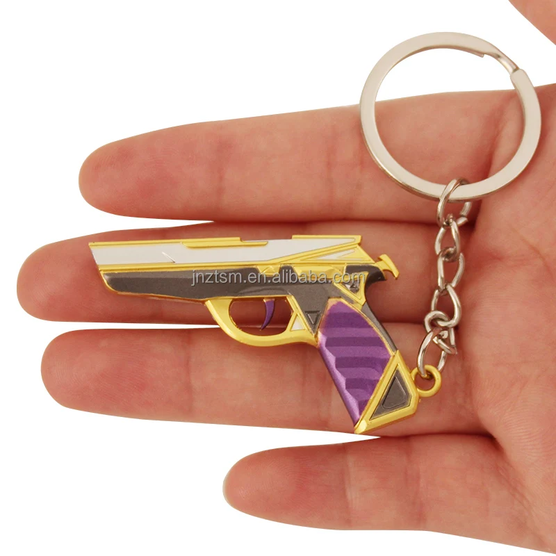 New Valorant Vct Lock In Valorant Knife Metal 8cm Keychain Mini Model ...