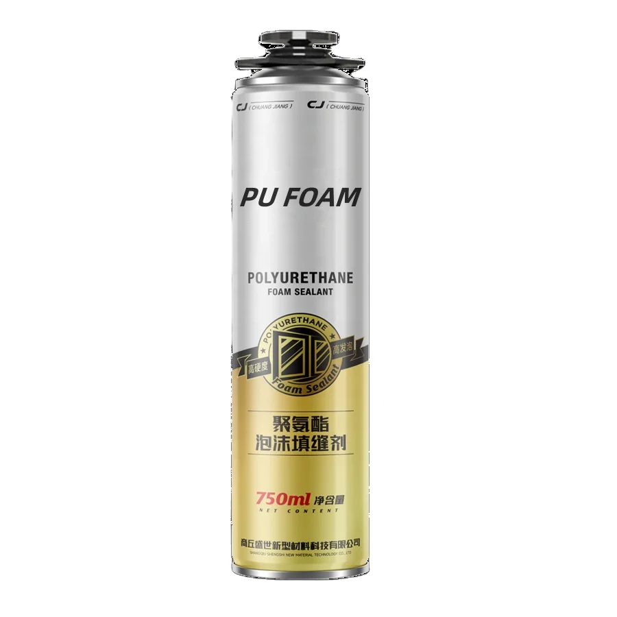 750ml Fire Resistant Construction Pu Foam Spray Heat Resistant Pu Foam Production Filler - Buy ...
