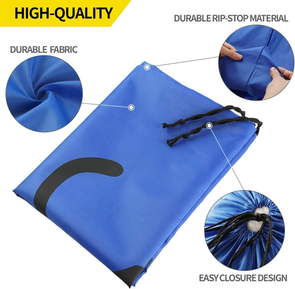 2-pack Oversized Travel Laundry Bag Rip Proof Nylon Heavy Duty Dirty ...