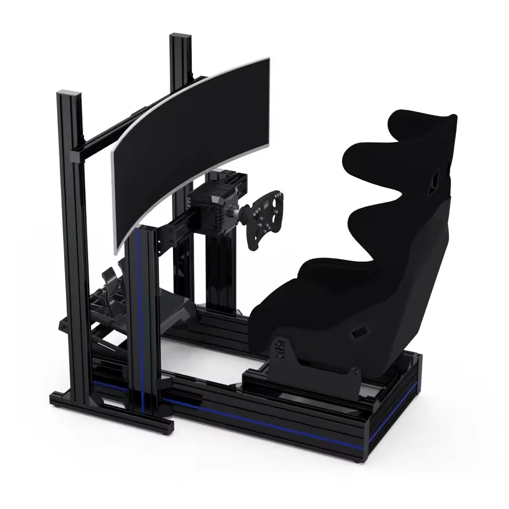 Affordable Sim Racing Cockpit - 3090 4080 40120 T-Slot Aluminium Profile
