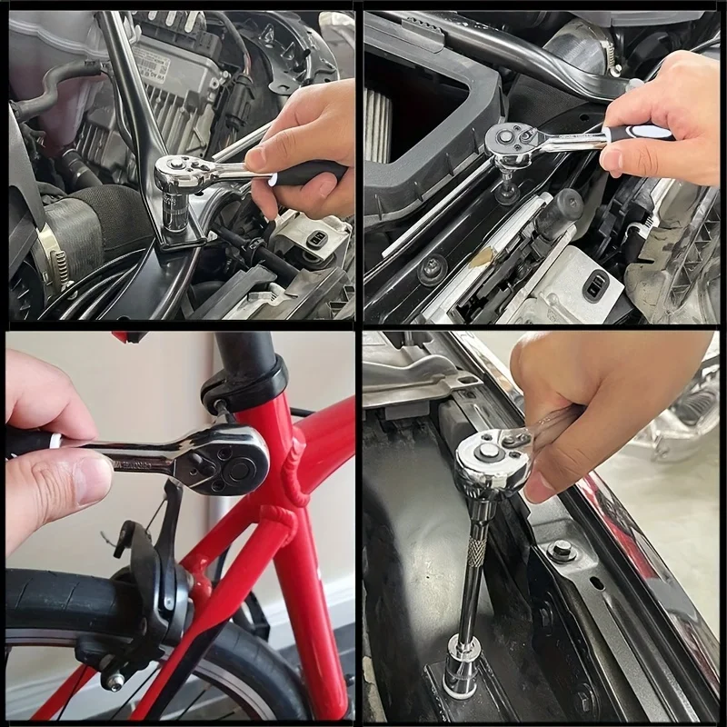 216-piece Auto Repair DIY Tool Kit - Hand Power Source
