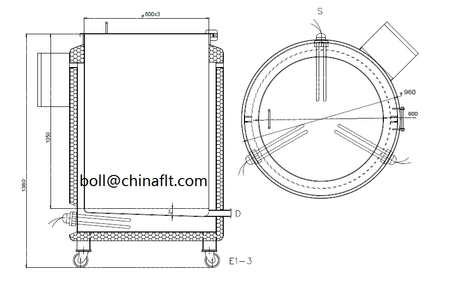 Fat Melting Tank - Durable SS304/316 Equipment for Efficient Butter ...
