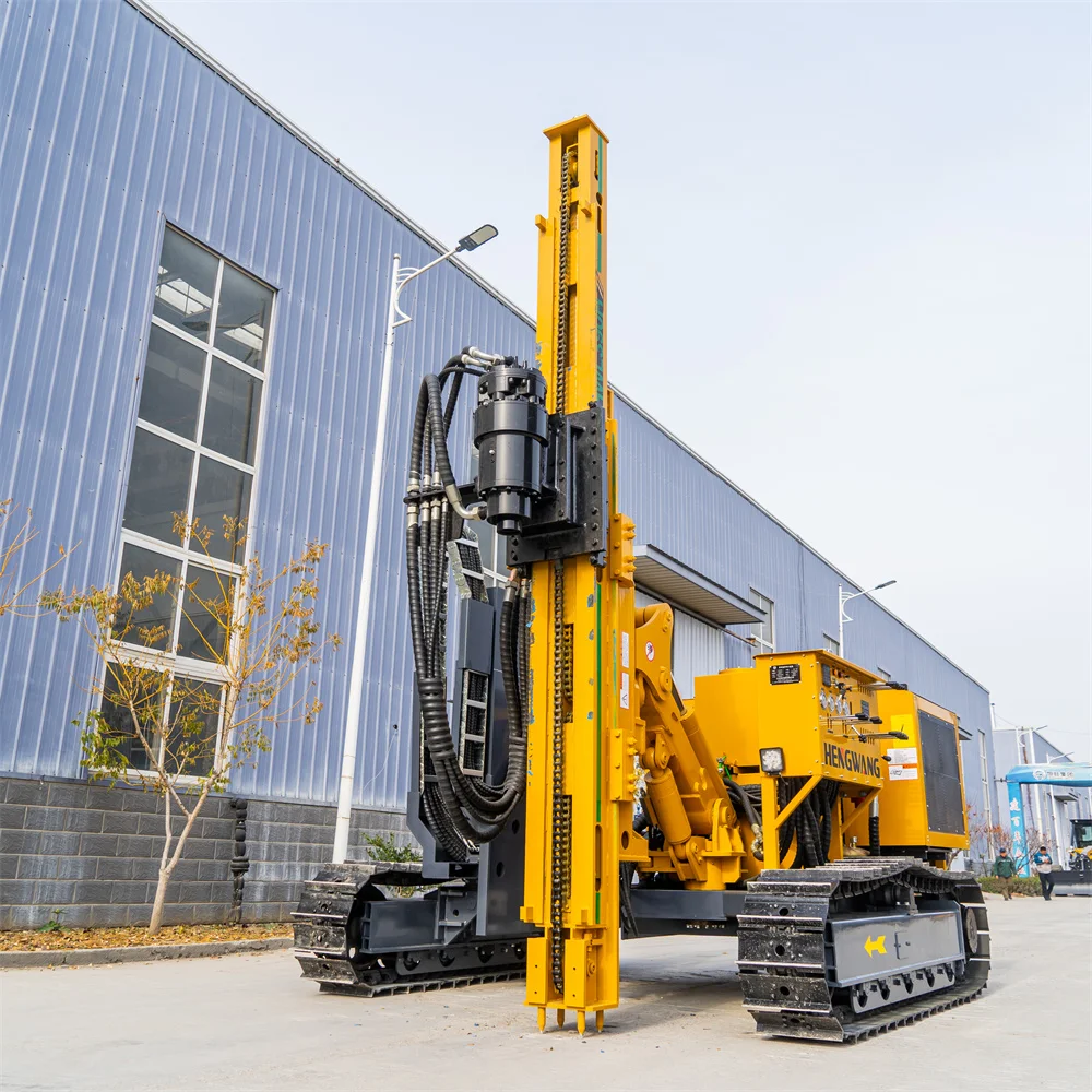 Hengwang Factory Direct Sales Solar Ramming Machines In Accelerating ...