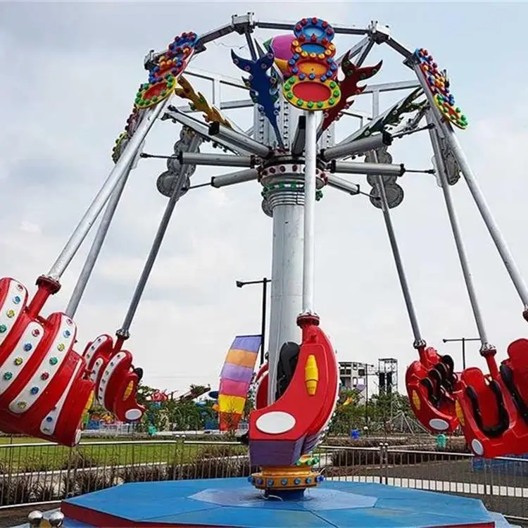 Park rides equipment Attractions Rides Swing fruit Flying chair rides ...