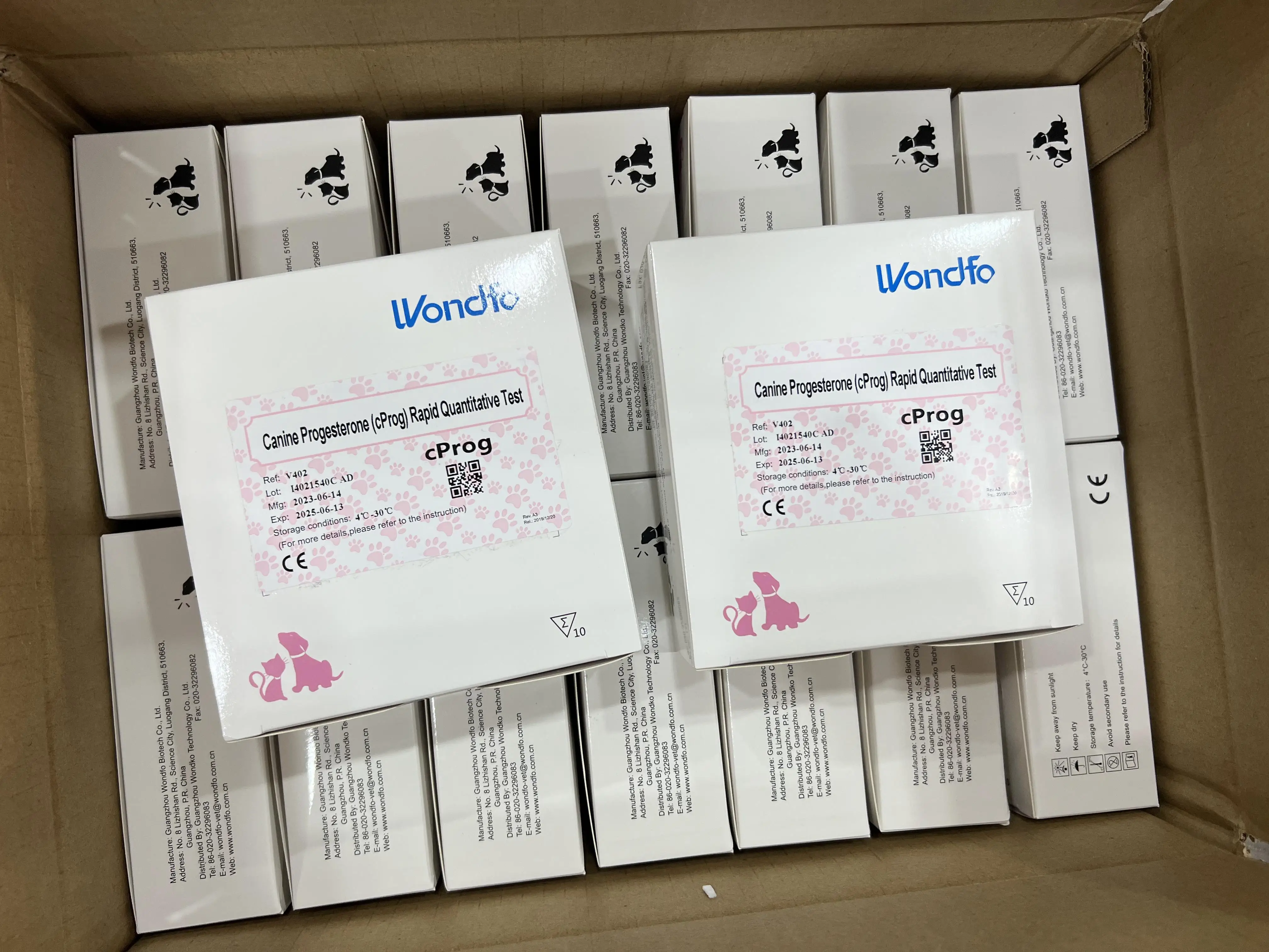 Wondfo Finecare Vet Progesterone Test Dog Whole Blood Progesterone test ...