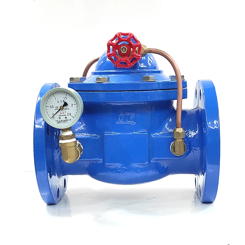 Gaote Hydraulic Flange Ductile Iron Diaphragm Type Slow Closing Type ...