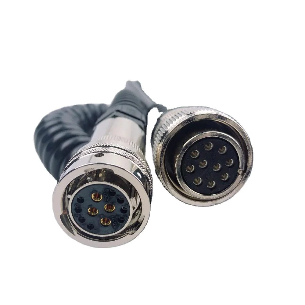 Ultrasonic sensor cable for ABG DYNAPAC SANY asphalt paver leveling ...