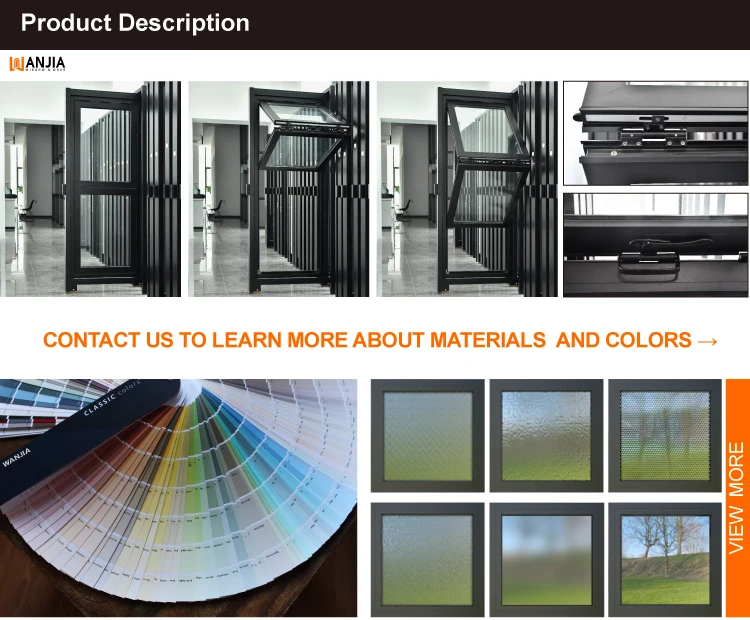 Aluminium Bi-Fold Windows: Vertical Top Folding Glass with Heat ...
