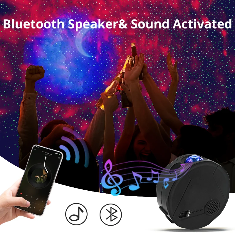 KSWING Custom Starry Sky Laser Star Lights Projector Night Galaxy Light ...
