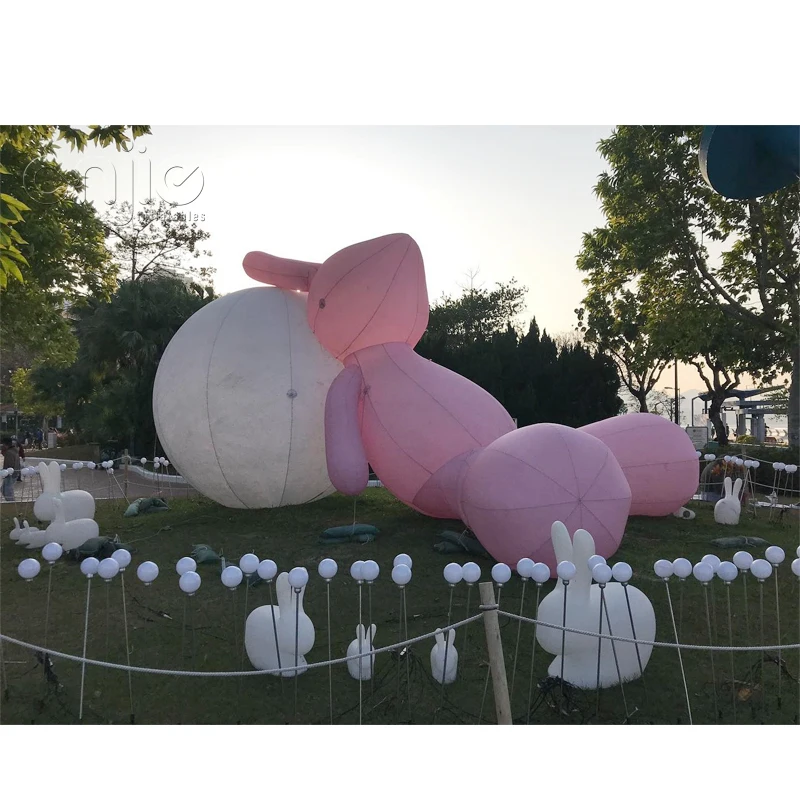 Giant Pvc Cheap Inflatable Bunny Rabbit Advertising Balloons For Sale ...