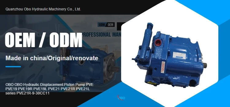 Obo Obo Hydraulic Displacement Piston Pump Pve Pve19 Pve19r Pve19l ...