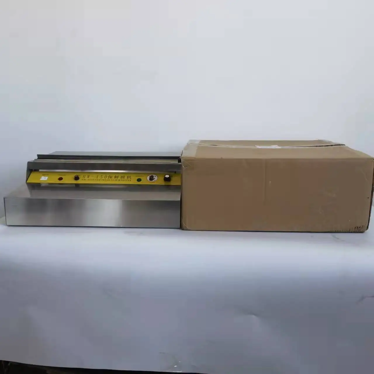 Yk Hw-450 Food Plastic Cling Film Wrapper Film Wrapping Machine,Plastic ...