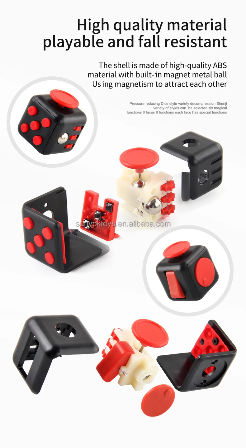 High Quality Fidget Toys - Anti Stress & Fun Fidget Cubes