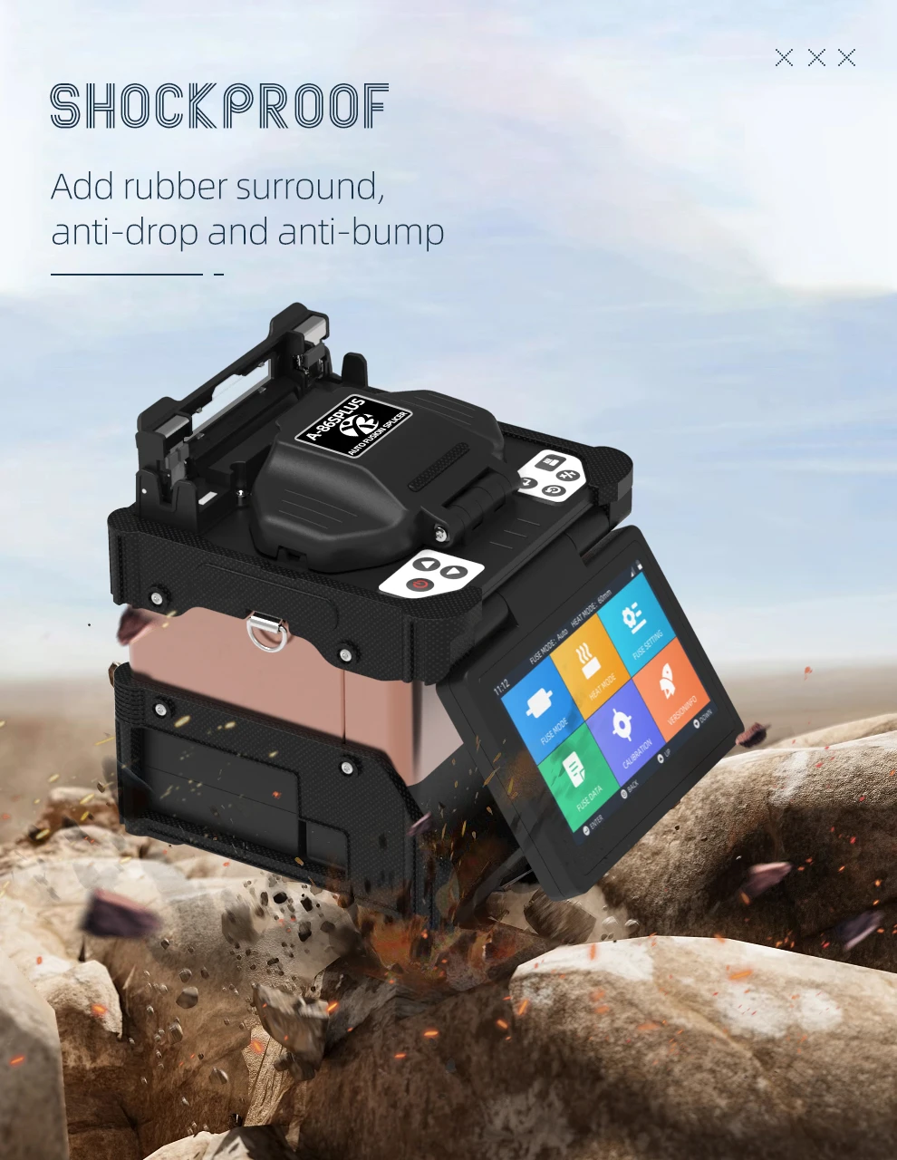 Newest True Core to Core Alignment 6 Motors A-86S Plus Fiber Optical ...